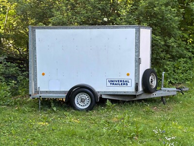 Box trailer single axle Ifor Williams BV84G 8ft x 4ft. 5ft Internal ...