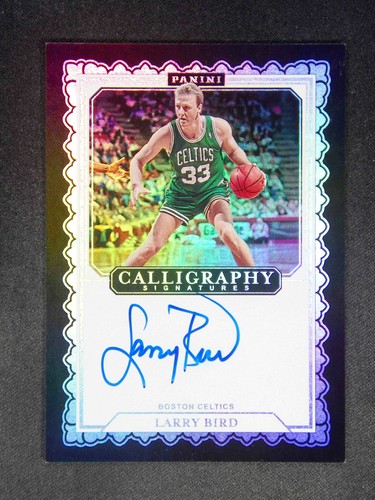 2023-24 Panini Larry Bird Calligraphy Signatures Auto SSP | eBay