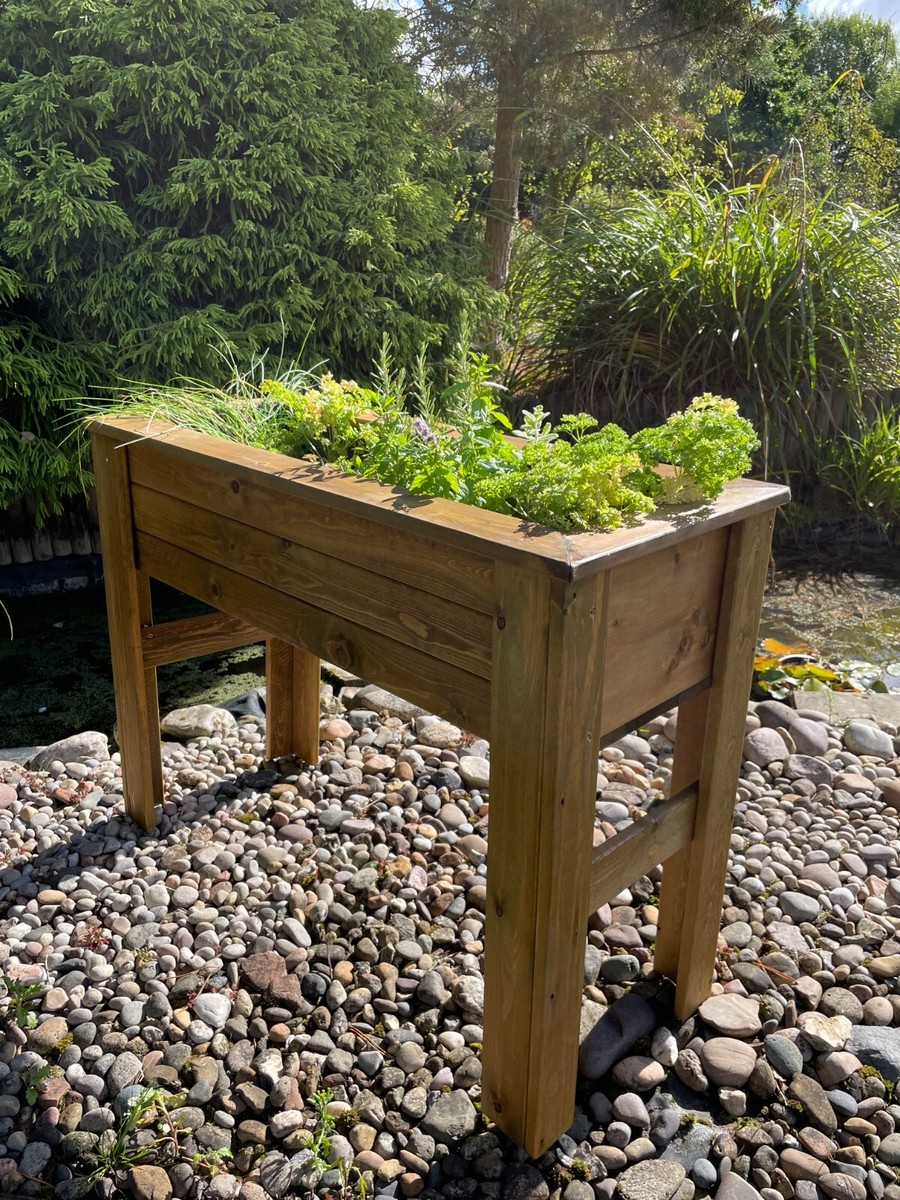 High Raised Planter Box