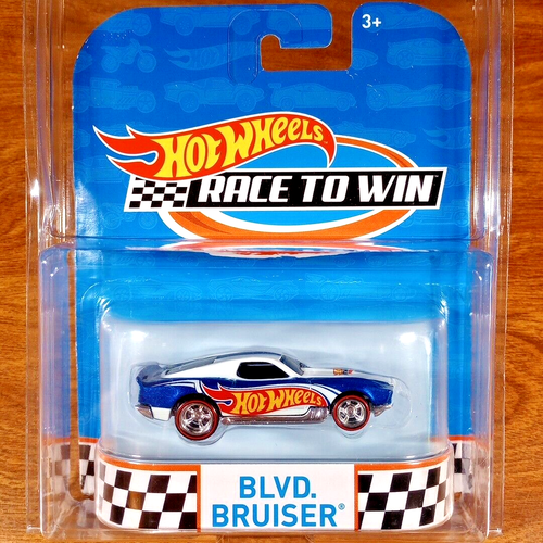 Hot Wheels Race To Win Blvd Bruiser Blue Racing Team Real Riders ...