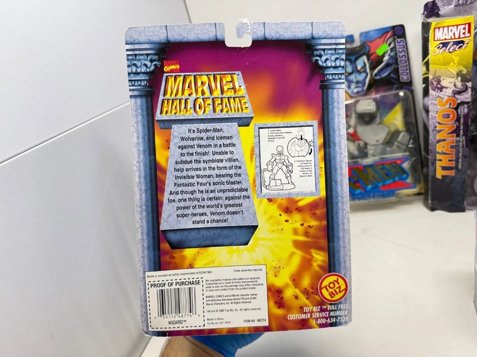 Marvel Comics Hall of Fame Wizard Action Figure 1997 Toy Biz. J4 ...
