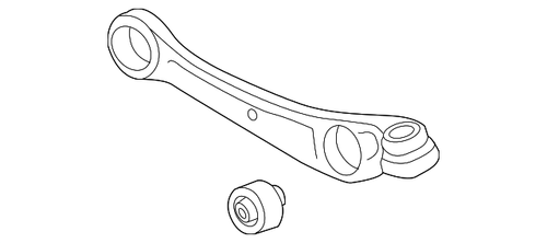 Genuine Audi Lower Control Arm 8K0-407-152-G | eBay