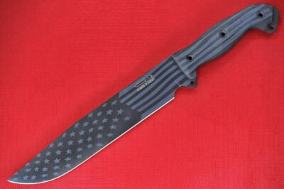 2015 Busse Bushwacker Mistress .195" Black/Grey American Flag Cerakoted ...