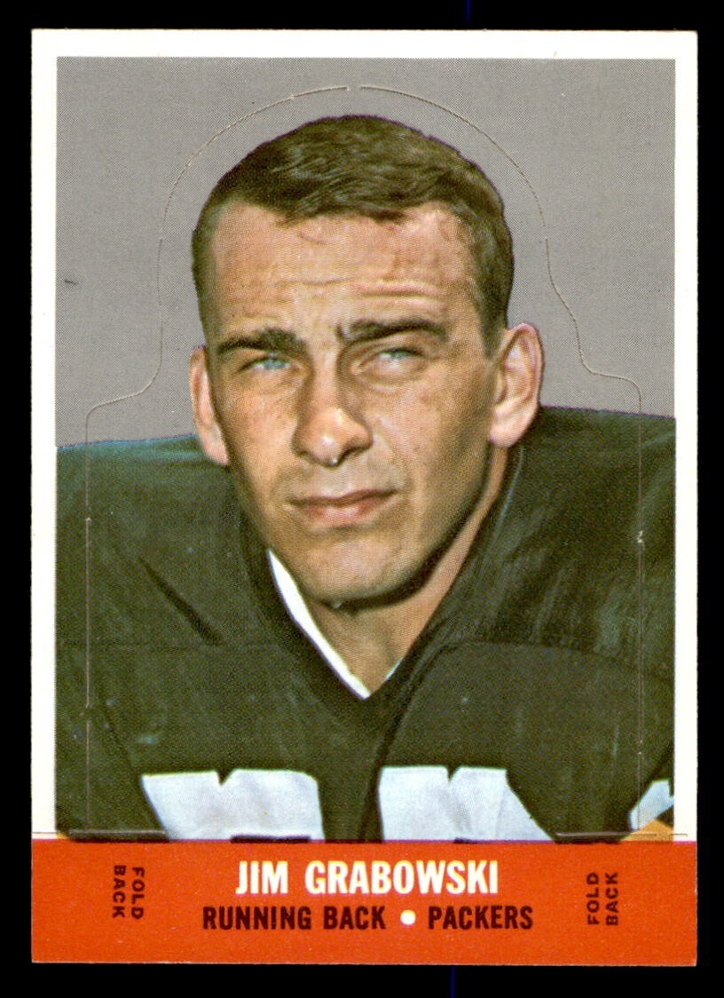 1968 Topps Stand Ups Football #5 Jim Grabowski NM/MT | eBay