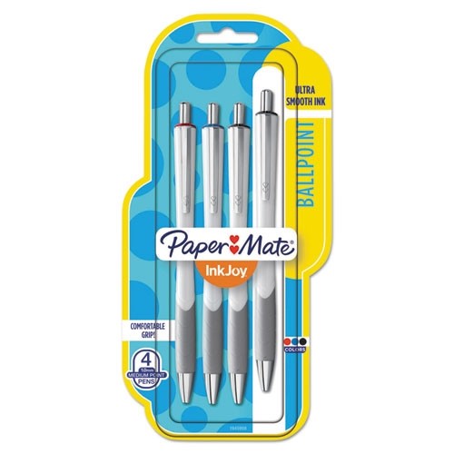 Paper Mate InkJoy 700 Ballpoint Retractable Pen Med PT Assrtd Ink 4pk ...