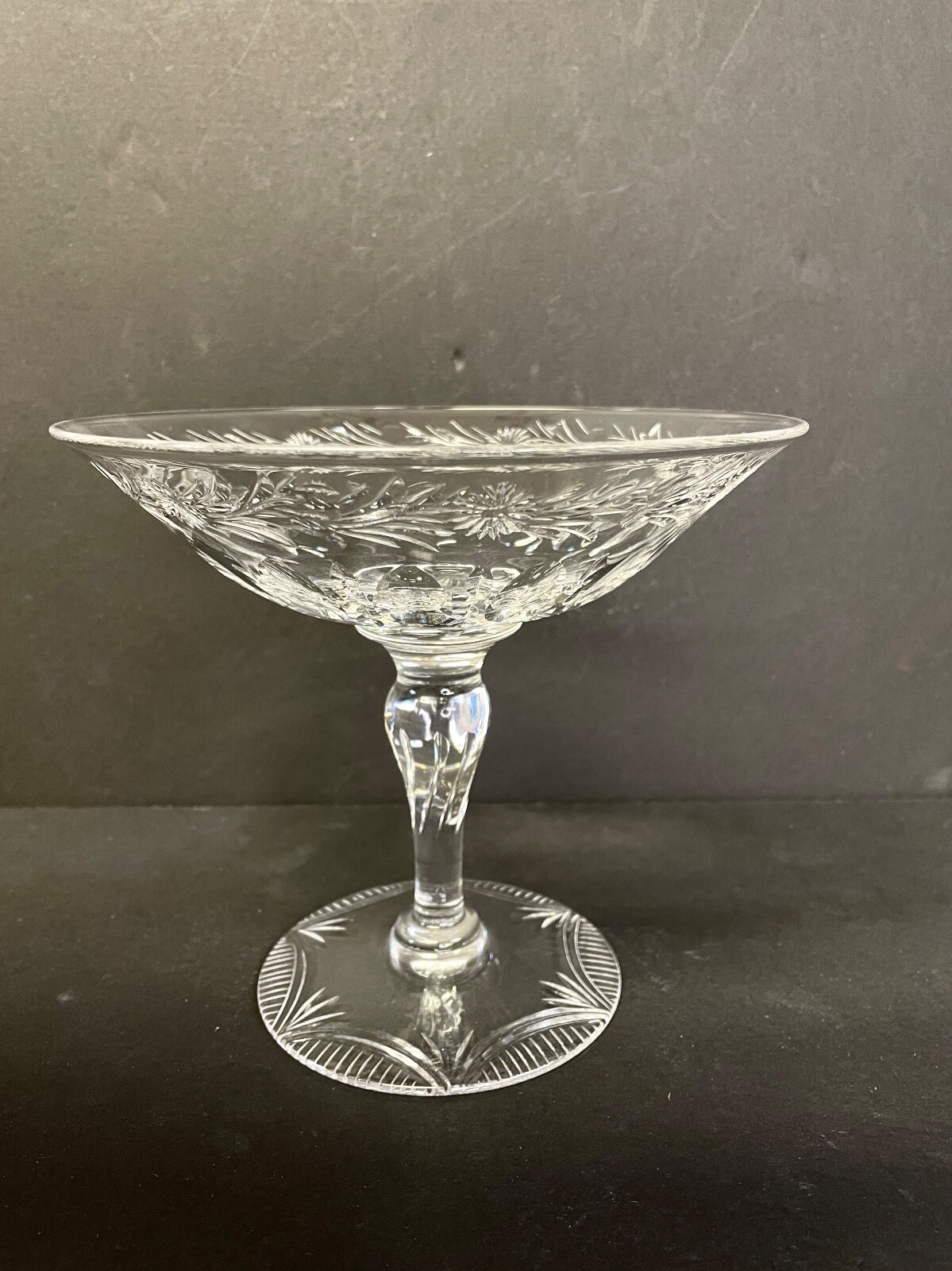 Antique Pairpoint ?? ABP American Brilliant Cut Glass Crystal Compote ...
