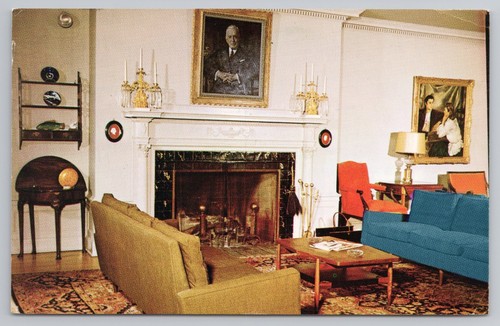 Lounge of IBM Homestead in Endicott New York c1970 Postcard | eBay