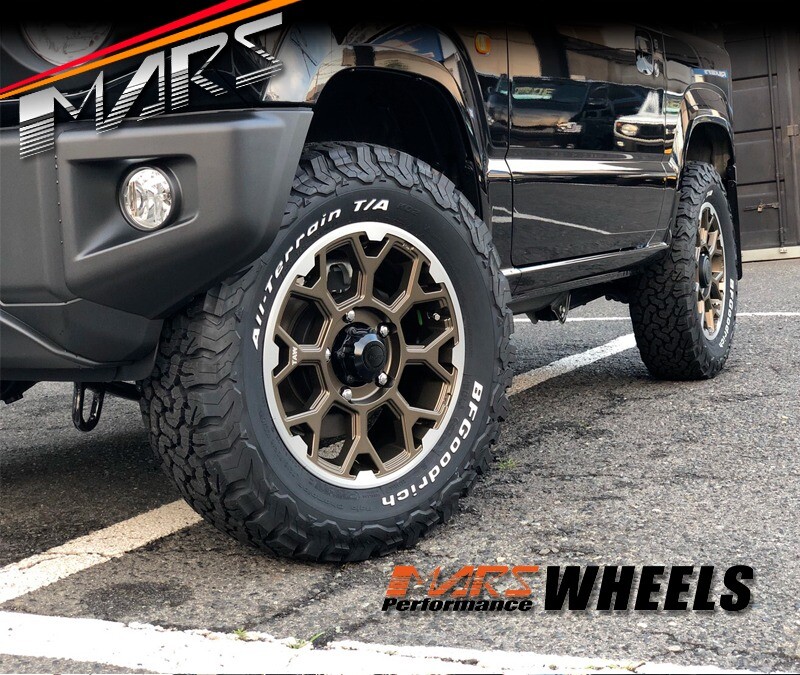 MARS MP-G1 16x5.5 Bronze 4WD Off Road Wheels Rims 5x139.7 Suzuki Jimny ...