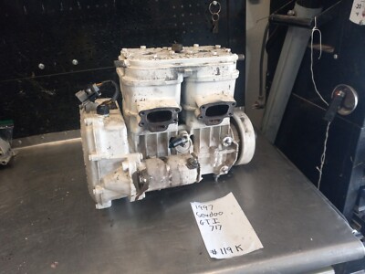 97 Sea-Doo 717 720 Rotax Engine motor Crank Case Cylinder Piston Top ...