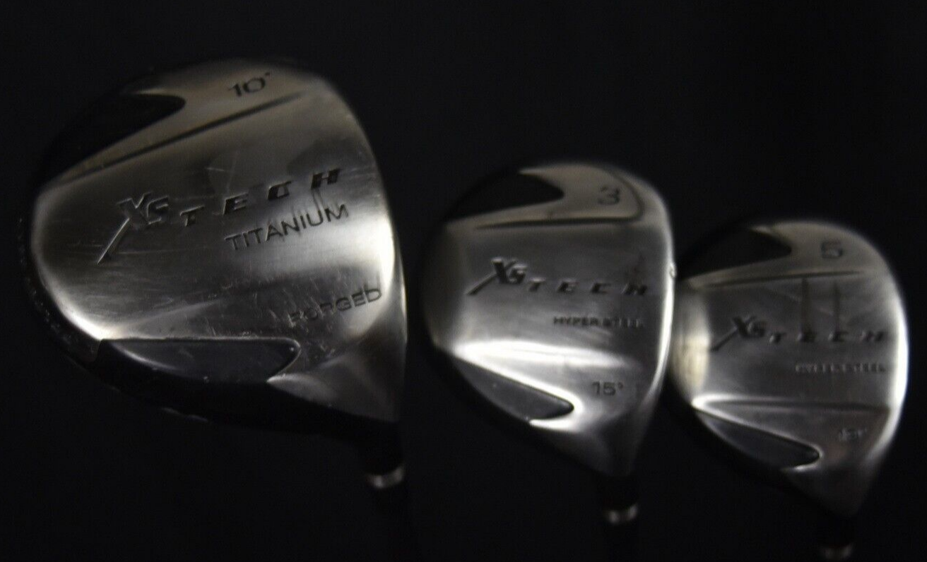 GOLDEN BEAR XS TECH 3 SET (3) LENGTH: D-45 3-43 5-42 IN RH NEW GRIPS | eBay