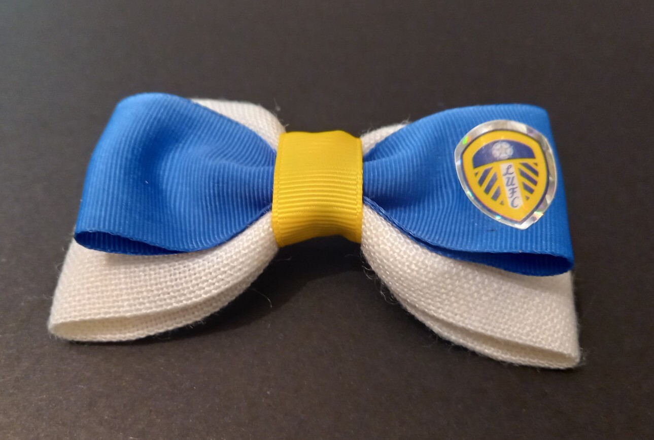 LEEDS UNITED Football Colours Scarf ⚽️ LUFC Dog Bandana Scarf Sm Pet ...