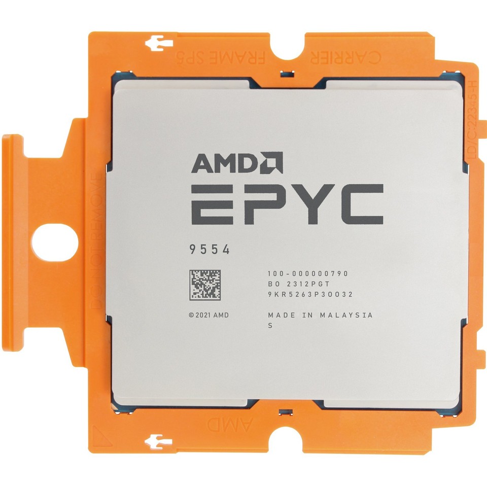 AMD EPYC 9554 64C 3.1GHz 256M DDR5-4800 360W (Dell) (100-000000790) | eBay