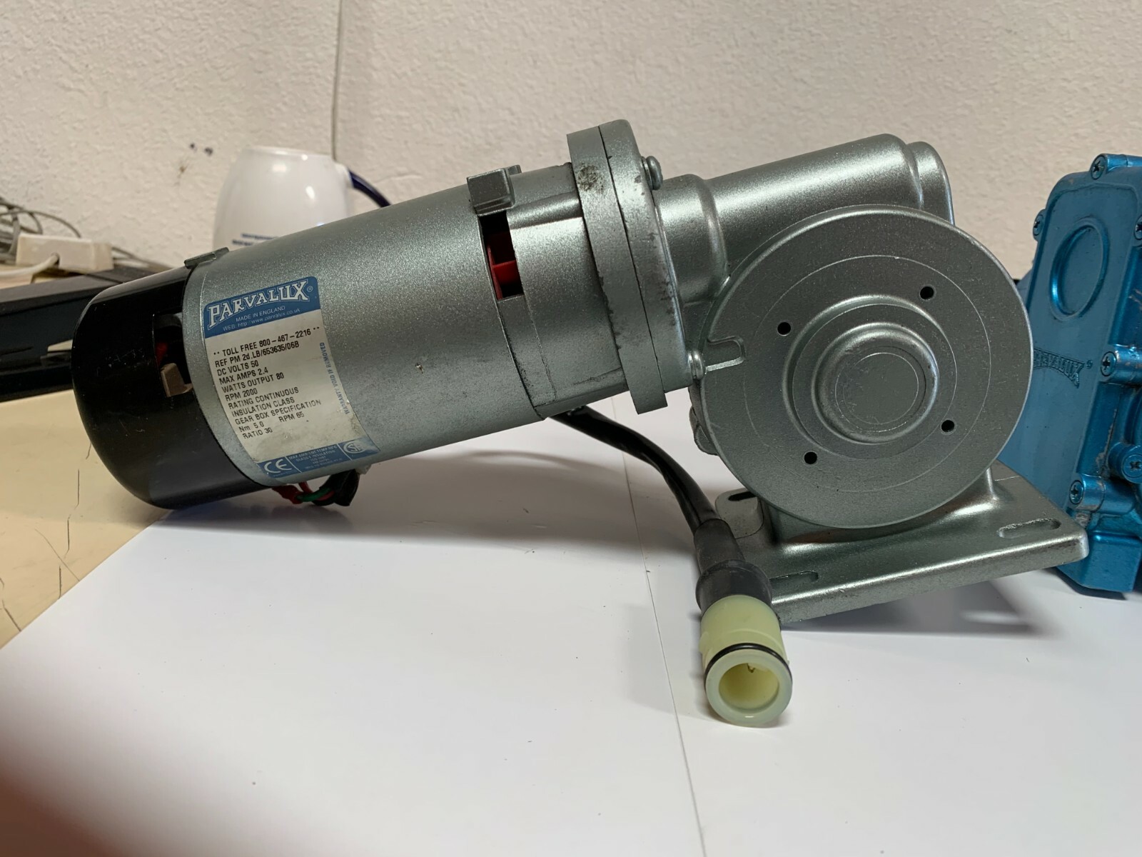 Parvalux DC Gearbox PM 2D.LB/653635/06B | eBay