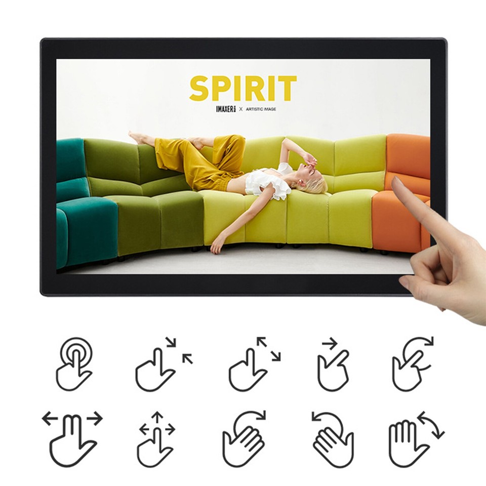 21.5 Inch Industrial Large Android Tablet Wifi Bluetooth Touch Screen ...