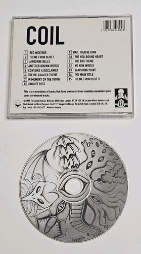Coil Unnatural History II CD Smiling In The Face 1995 UK Rare ...