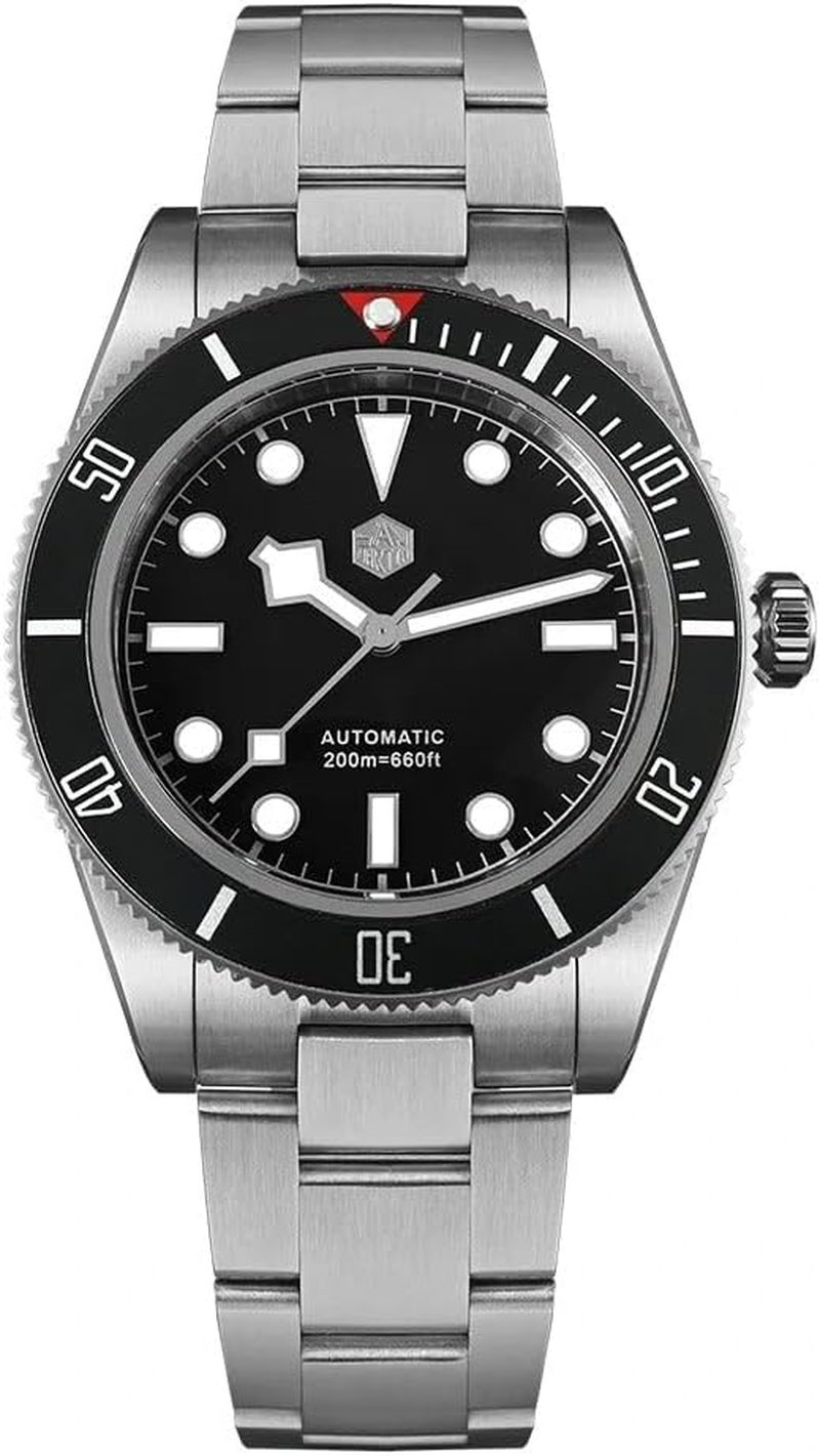 San Martin Men's 20Bar Automatic Dive Watch with Sapphire Crystal ...