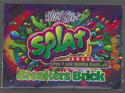 2025 WILD CARD SPLAT BREAKERS BRICK FOOTBALL FACTORY SEALED HOBBY BOX ...