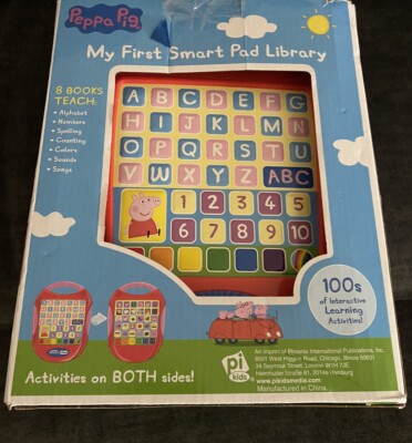 Peppa Pig - My First Smart Pad Library - Interactive Activity Pad and 8 ...