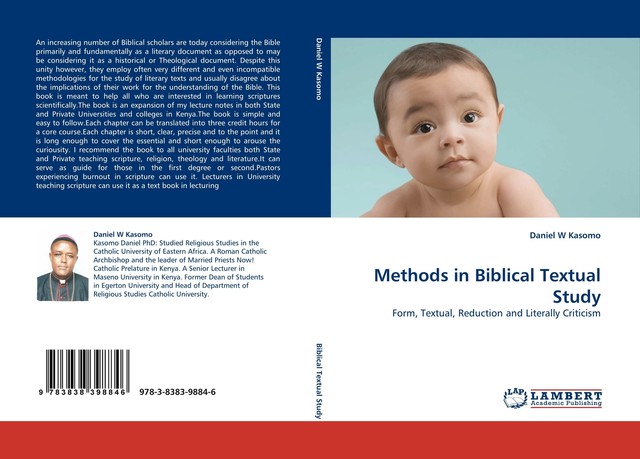 Methods in Biblical Textual Study von Daniel W Kasomo (2010 ...