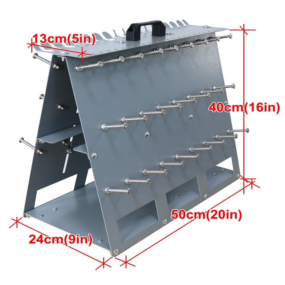 20" Hardware Tools Storage Rack with Magnetic Strip Wrench Screwdriver ...