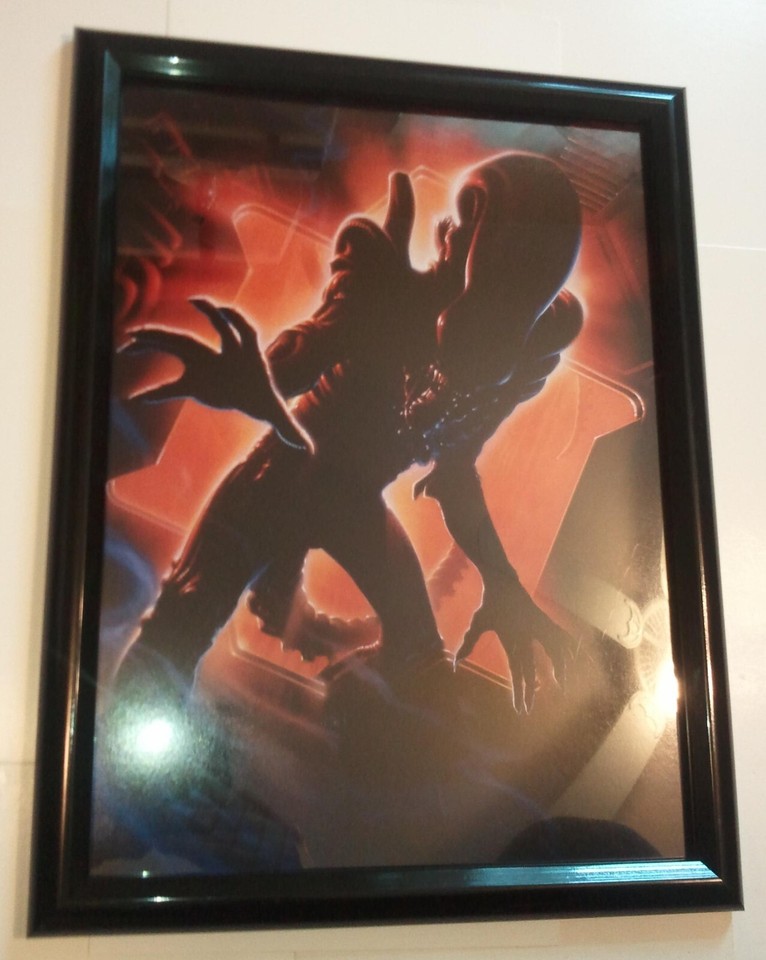 Aliens Poster #36 FRAMED Alien Xenomorph Movie Poster John Alvin Art | eBay