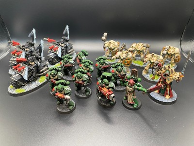 Well-Painted Dark Angels 500 Point Army – Warhammer 40K | eBay
