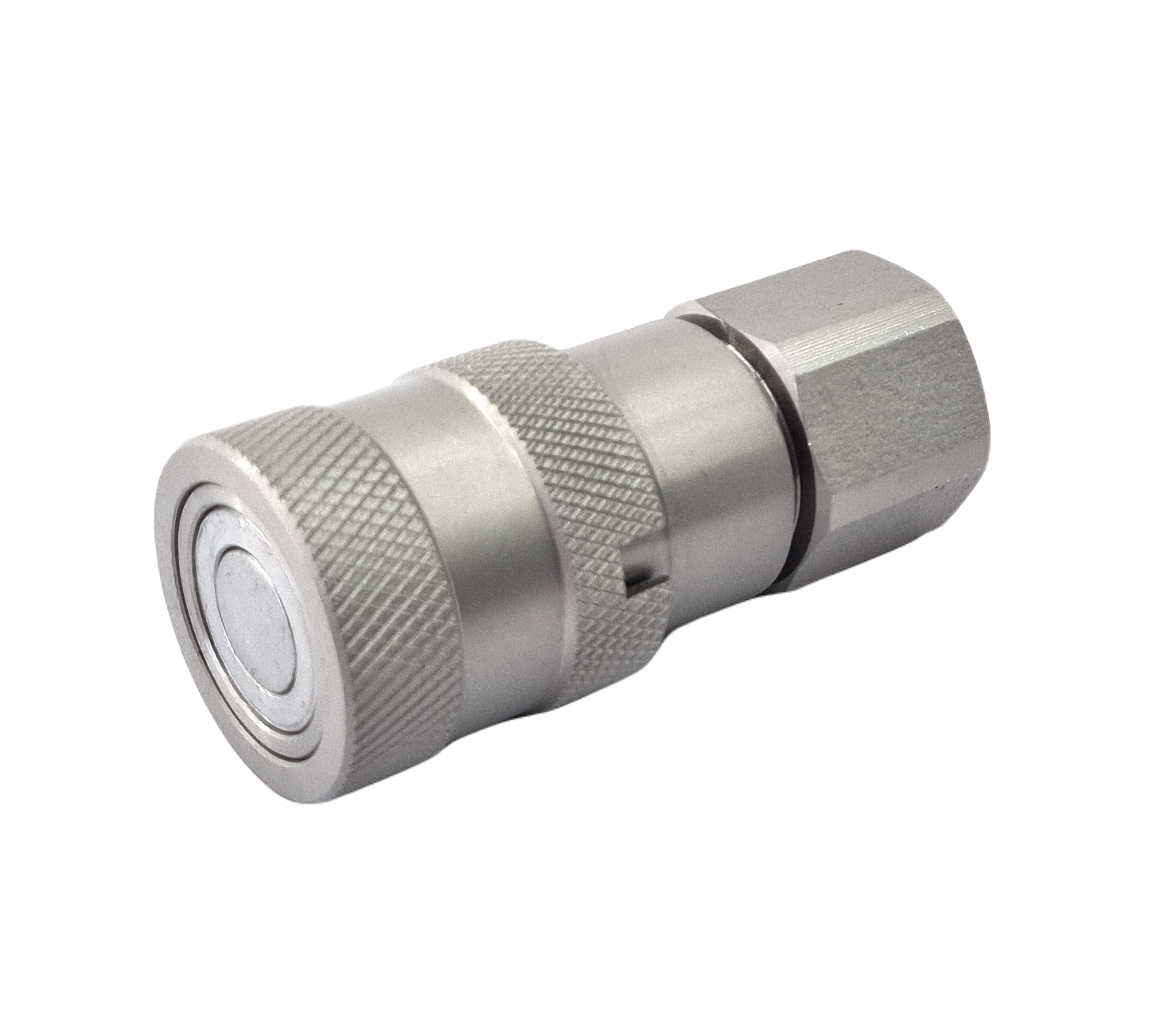 Female Flat Face Quick Release Coupling 3/4"-16 UNF (1/2" SAE) Eq. JCB ...