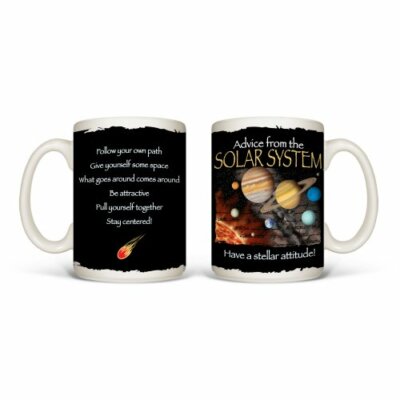 Solar System Coffee Mug Ceramic 15 Ounce Advice From Nature | eBay