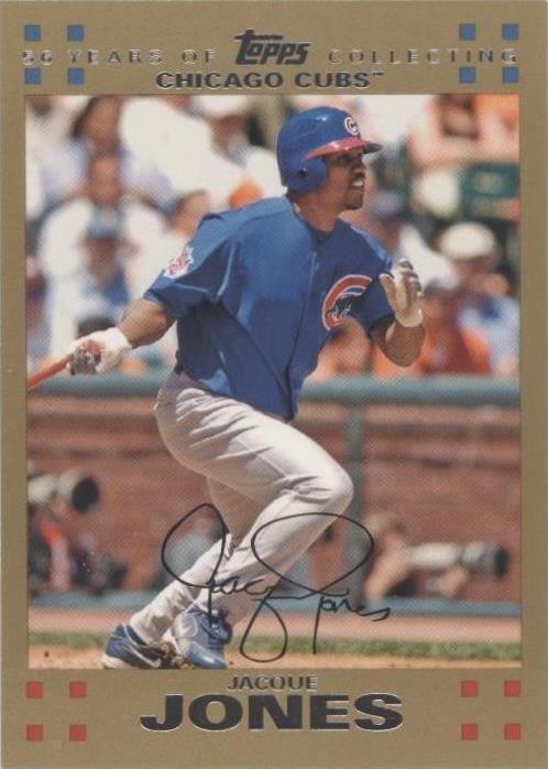 2007 Topps - Jacque Jones #398 Gold /2007 for sale online | eBay