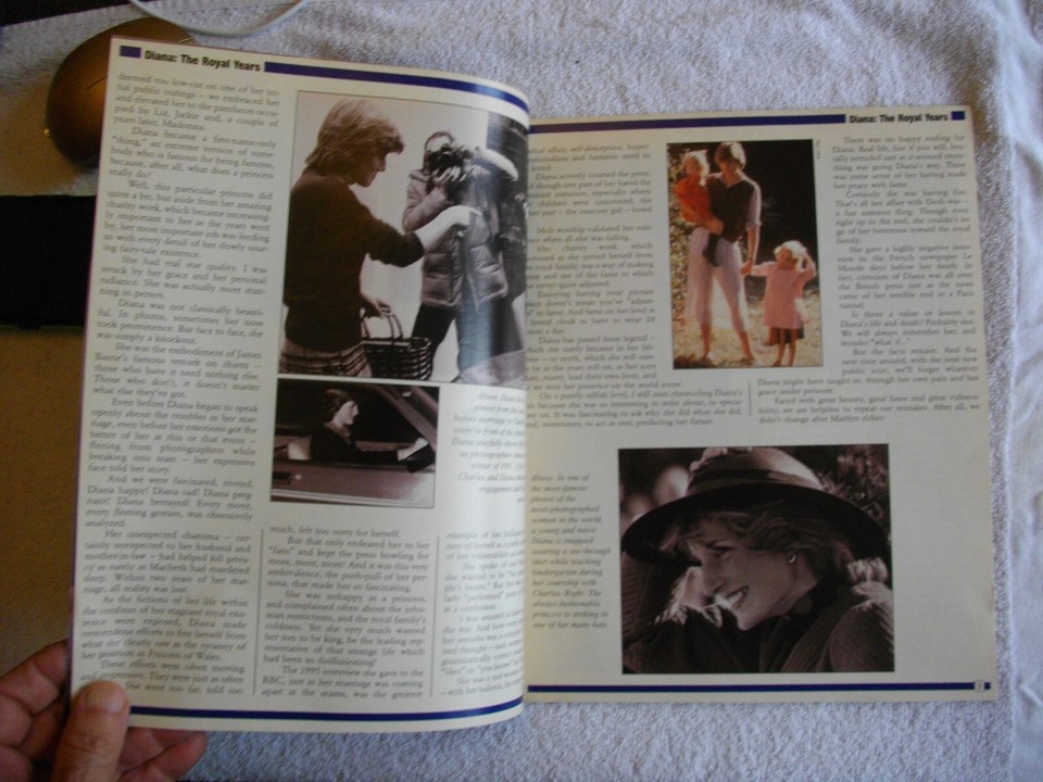 PRINCESS DIANA "DIANA - THE ROYAL YEARS" TRIBUTE PART ONE 1998 New York ...