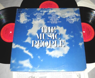 THE MUSIC PEOPLE Dylan,BOC,Santana,REO,Byrds+ VINYL 3 LP record USA ...