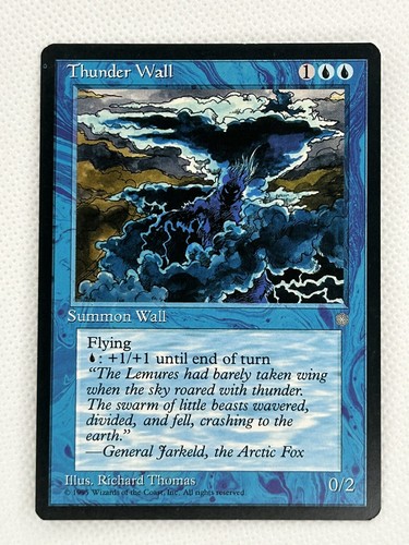 MTG / Magic: The Gathering - Ice Age - Thunder Wall | eBay
