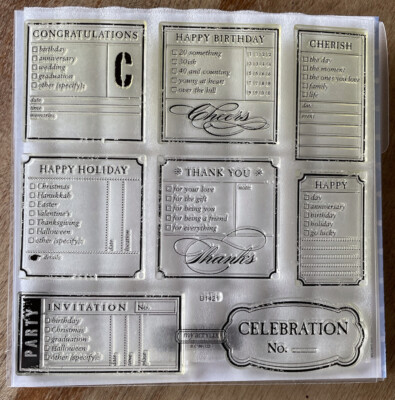 CTMH Stamp Set D1421, Cherish the Moment, new/retired | eBay