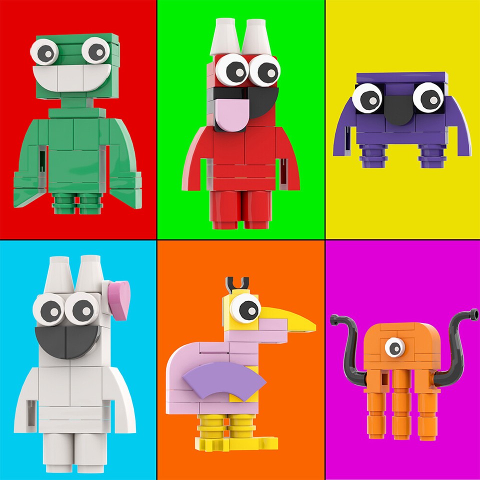 Game Character Monsters Collection Nice Gift Building Toys MOC Build | eBay