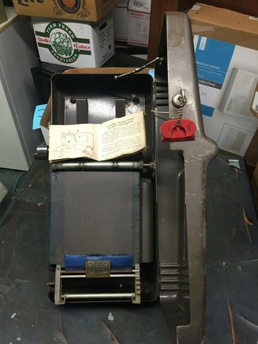 USED Vintage Sturgis SKB Receipt Register w/locking key | eBay