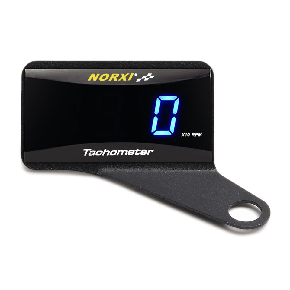 RPM Digital Inductive Tachometer Waterproof Tiny Digital Hour Tach ...
