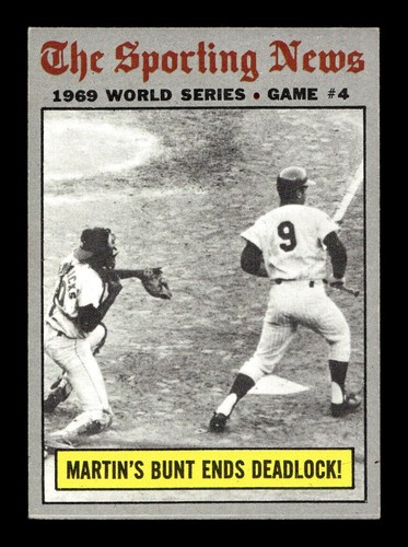 1970 Topps #308 W.S. Game 4 Mets EX+ *7j | eBay