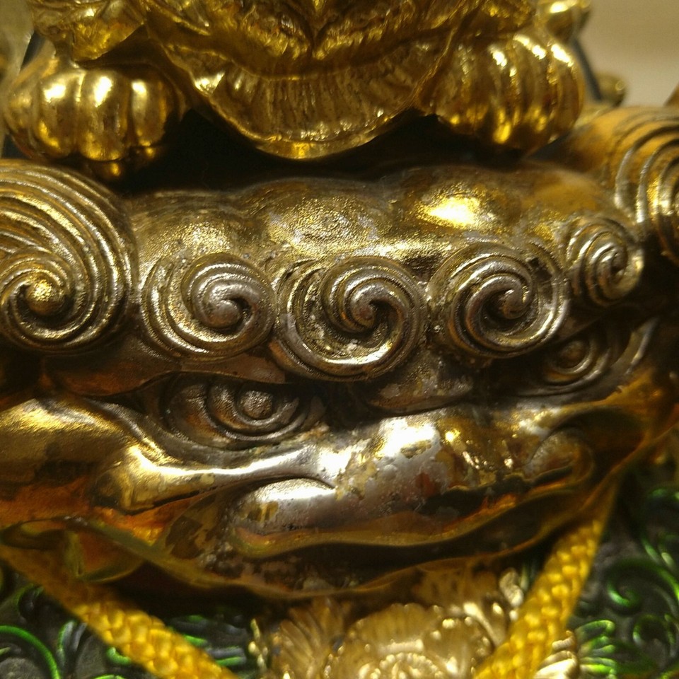 Japanese Kabuto Yoroi Samurai Armor Lion Shishi Maetate Shogun Helmet ...