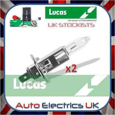 2 x (PAIR) LUCAS LLB448 H1 HALOGEN HEADLIGHT BULBS 12v 55w | eBay UK