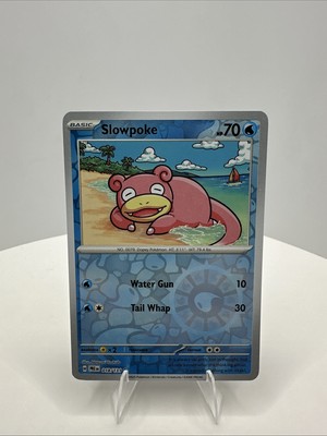Slowpoke Reverse Holo 018/131 SV: Prismatic Evolutions Pokemon | eBay