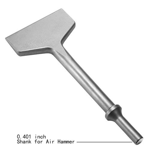 Air Hammer Chisel Bits, Firecore 3 Inch Wide Air Floor Scraper 0.401 in ...