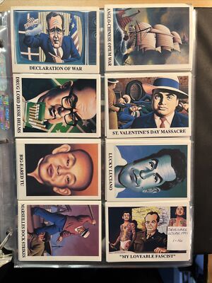 Drug Wars Trading Card Set 1-36, In Pages, 1991 Eclipse, Salim Yaqub ...
