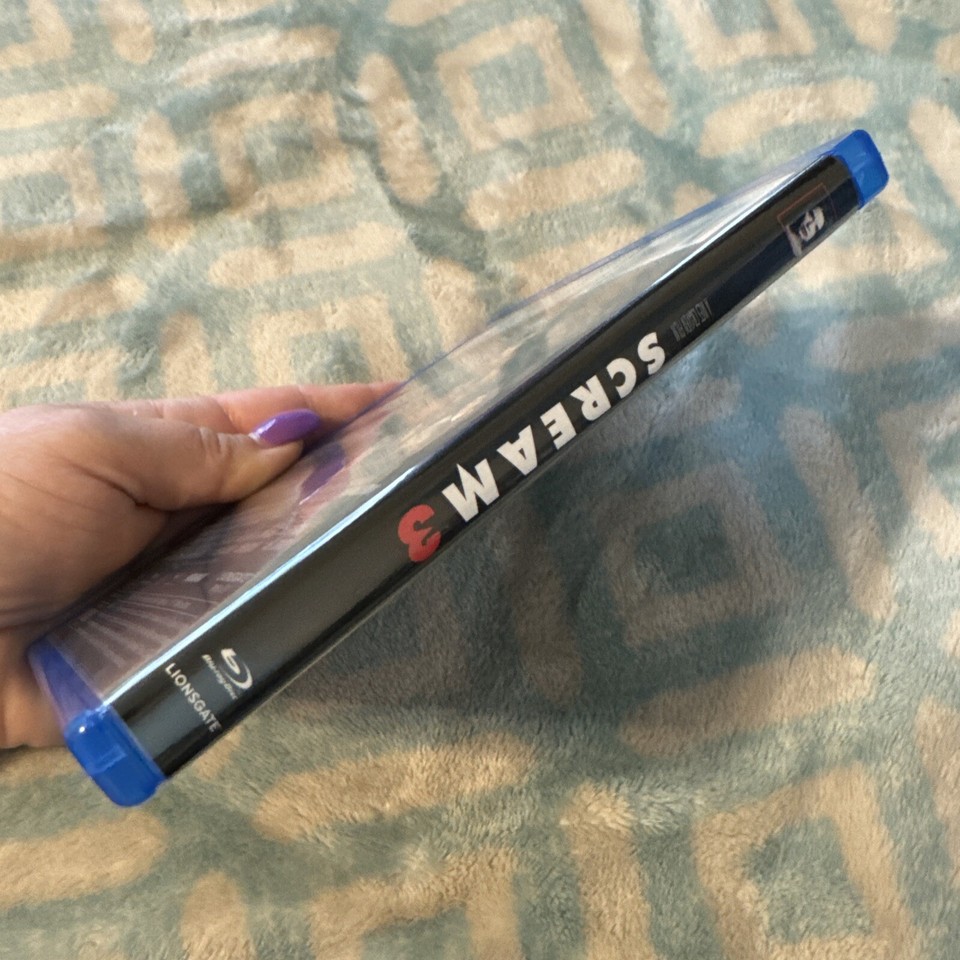 Scream 3 [Blu-ray] EXCELLENT !! Ned Campbell, Patrick Dempsey ...