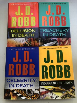 4 JD Robb In Death Series Hard Cover Books. All with Dust Jackets | eBay