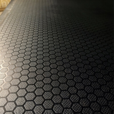 9MM 12MM 15MM 18MM PHENOLIC PLYWOOD HEXA PATTERN BLACK ANTI SLIP ...