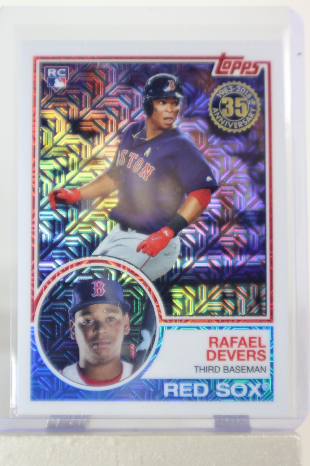 2018 Topps Silver Pack Series 1 Chrome Mojo 1983 Design #20 Rafael ...