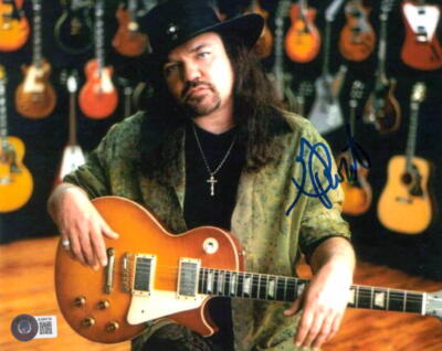 Gary Rossington Signed Autograph 8x10 Photo - Lynyrd Skynyrd Guitar God ...