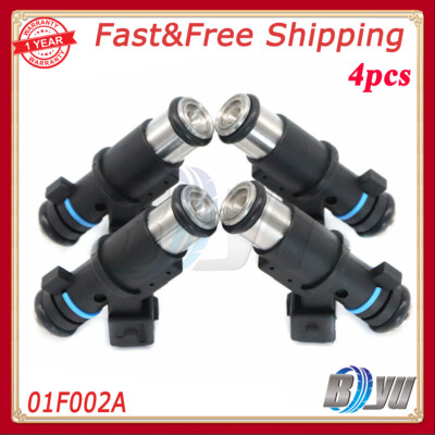 New Fuel Injector Set of 4pcs 01F002A Fit For Citroen C2 C3 Peugeot 206 ...