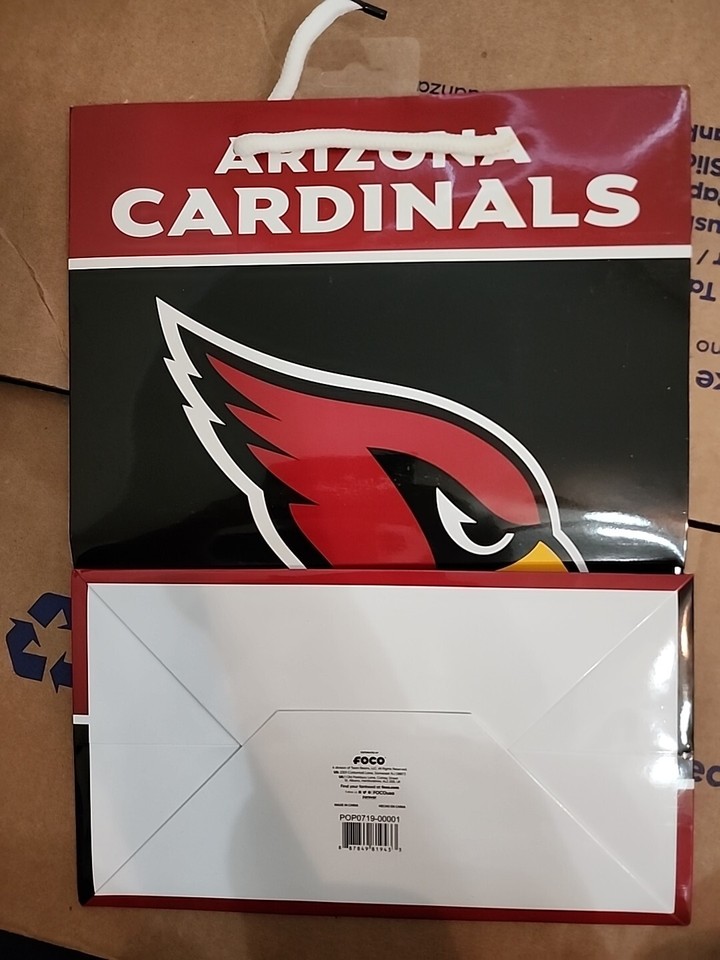 NFL Gift Bag 13" x 9.5" X 5.5" - Arizona Cardinals | eBay
