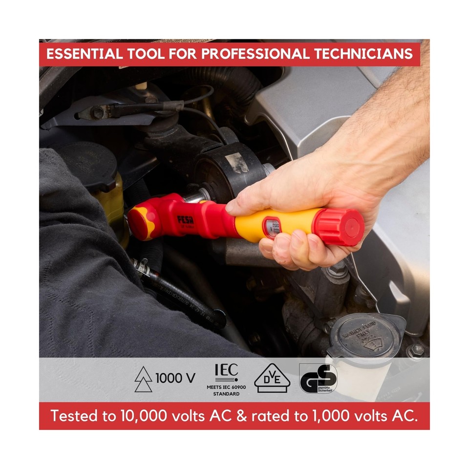 FESA Electrician Insulated Torque Wrench - 1000V Electrician Torque ...